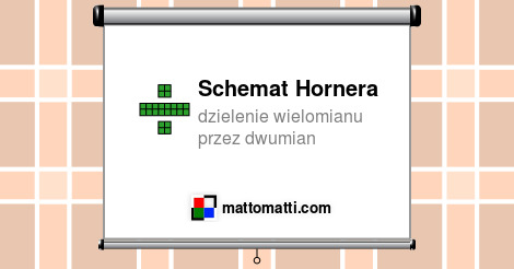 Schemat Hornera | Świat informatyki na mattomatti.com