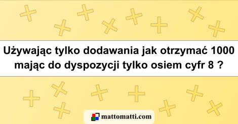 Osiem osiem | Poznaj świat informatyki na mattomatti.com